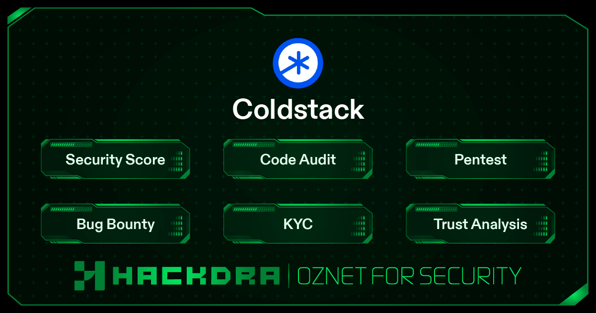 Coldstack — Hackdra Oznet Security Insight
